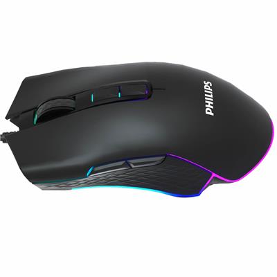 IRION Philips Mouse G201 BL Gaming Usb 1000 a 6400 dpi