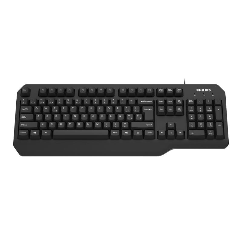 IRION Philips - Teclado K202 Usb Multimedia 105Keys / Black